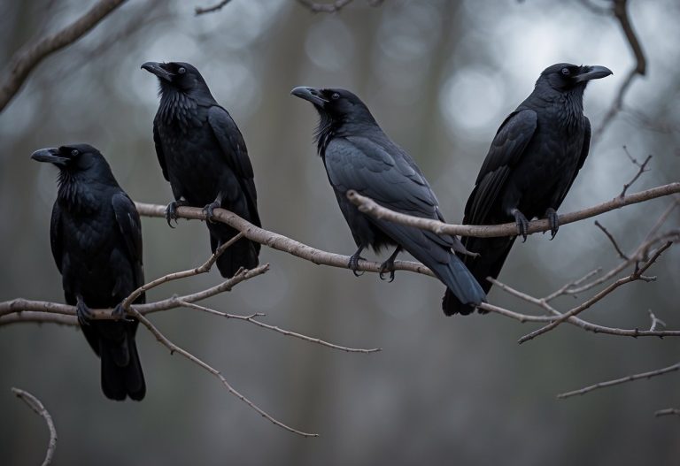 What Is a Group of Ravens Called: Collective Names - BirdingHub